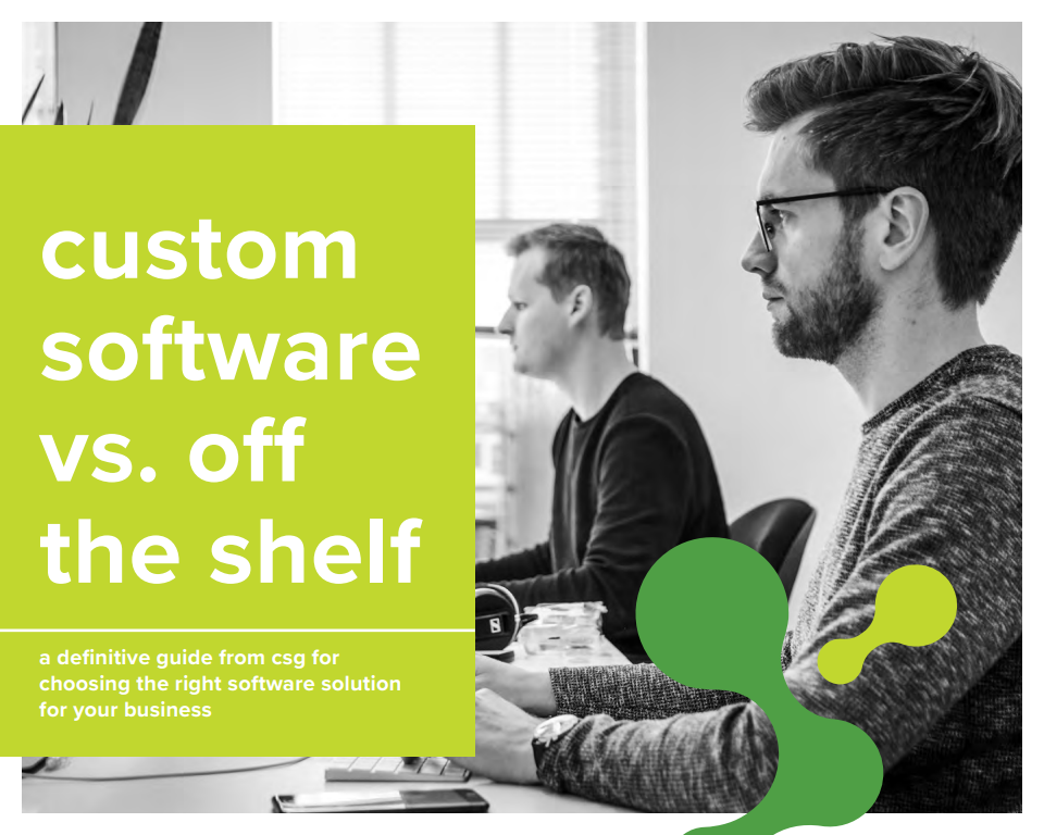 Custom Software Vs. Off The Shelf: The Pros & The Cons